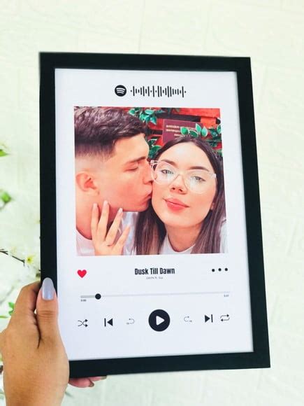 Quadro Spotify Personalizado 20x30cm C Moldura E Vidro Elo7