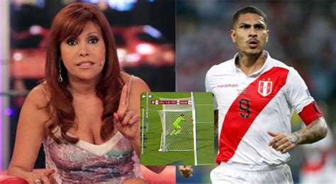 Magaly Medina tilda de escandaloso robo a Perú y elogia a Paolo