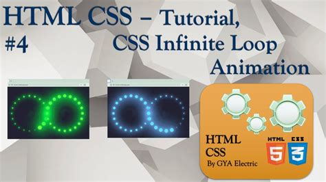 HTML CSS Tutorial CSS Infinite Loop Animation 4 YouTube