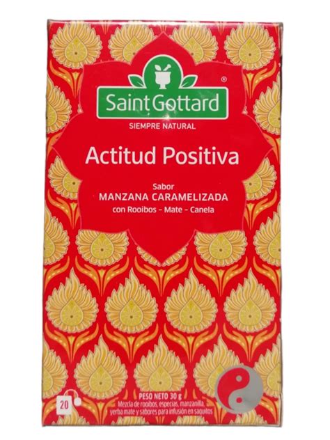 Infusi N Actitud Positiva En Bolsitas Saint Gottard Infierno Gourmet