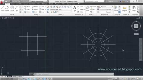 Trim And Extend Commands Of Autocad With All Subcommands Youtube