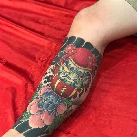Top với hơn 81 về hình xăm daruma bắp chân mới nhất coedo vn