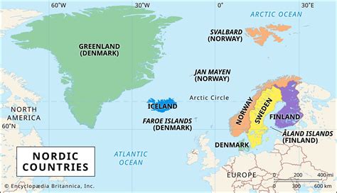Nordic Countries Region Number Meaning Vs Scandinavian Britannica