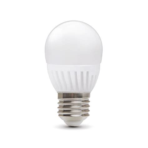 Żarówka LED 9W E27 Barwa Zimna 6000K Kulka Ceramiczny Korpus Kobi