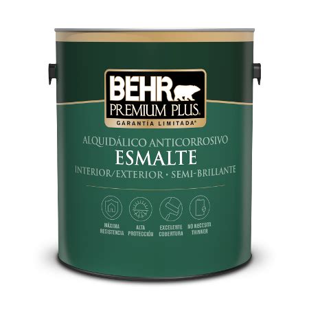 PREMIUM PLUS Esmalte Alquidálico Anticorrosivo Behr