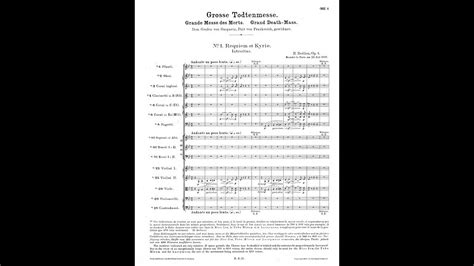 Hector Berlioz Requiem Grande Messe Des Morts Op 5 YouTube