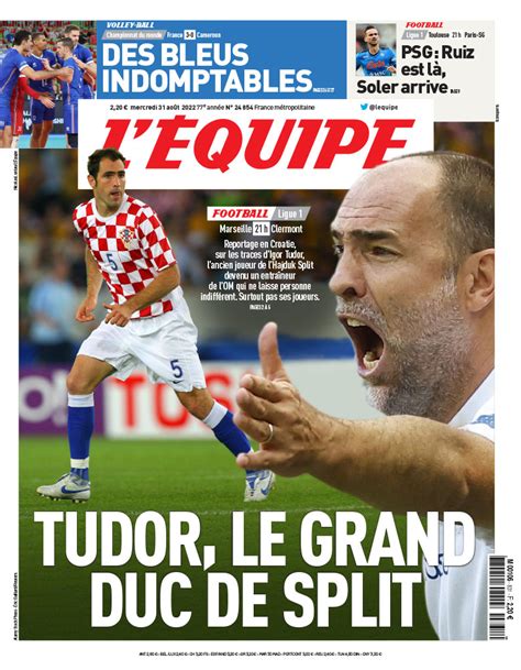 Om On Twitter Rt Lequipe Les Unes Du Journal L Quipe De Ce
