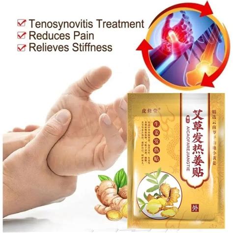 100pcs Herbal Ginger Patches Original For Pain Relief Promote Blood
