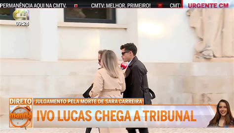 As Primeiras Imagens Ivo Lucas Obrigado A Estar Em Tribunal No