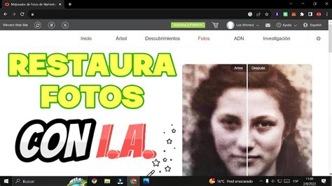 Como Restaurar Fotos Antiguas Con Inteligencia Artificial Gratis