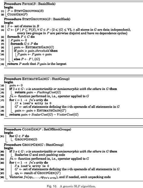 figure 10 from a compiler approach for exploiting partial simd parallelism semantic scholar
