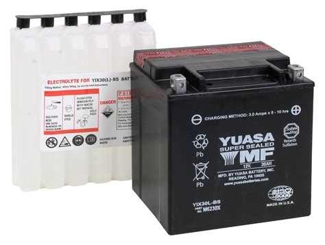 Yuasa Yix L Bs Agm Battery Jpcycles