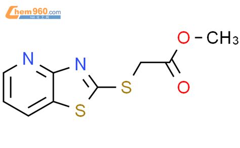 Acetic Acid Thiazolo B Pyridin Ylthio Methyl