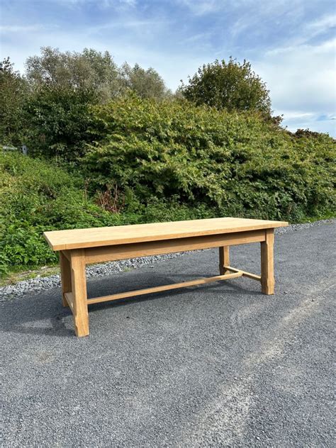 Grande table de ferme en chêne massif Nord Factory