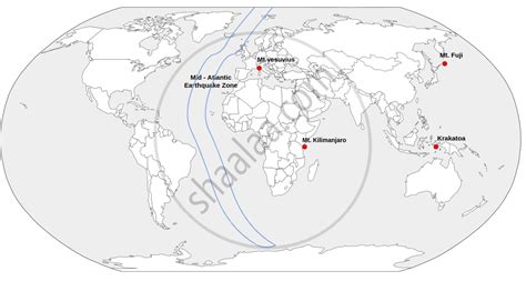Mount Vesuvius World Map