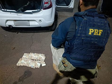 Ap S Persegui O De Km Prf Apreende Quase R Mil Na Regi O