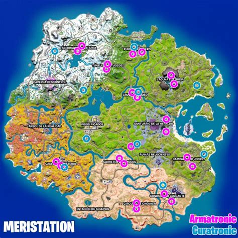 Máquinas Expendedoras en Fortnite Temporada 4 todas las ubicaciones