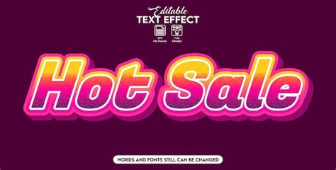 Premium Vector Editable Text Effect Hot Sale