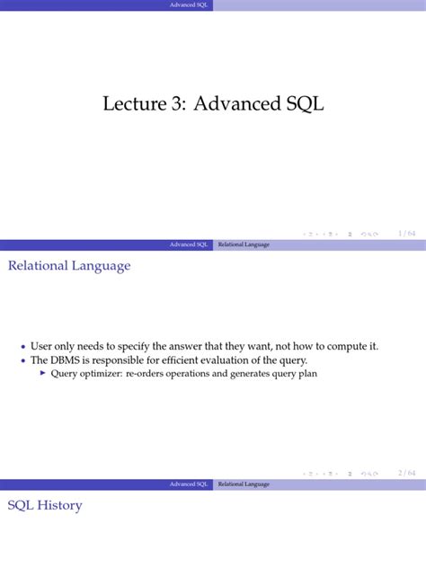 03 advanced sql pdf relational database sql