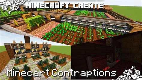 Minecraft Create Minecart Contraptions YouTube