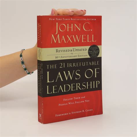 The 21 Irrefutable Laws Of Leadership Maxwell John C Knihobot Cz
