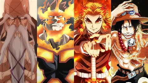 Top 15 Anime Characters With Fire Powers YouTube