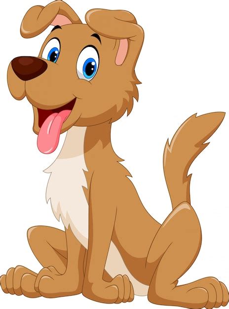 Lindo Perro De Dibujos Animados Vector Premium Aria Art The Best Porn