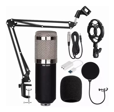 Kit De Micrófono De Condensador Bm 800 Mic Meses sin interés