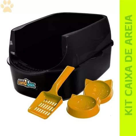 Caja Sanitaria Grande Para Gato Jelplast Banheiro De Gato Caixa De