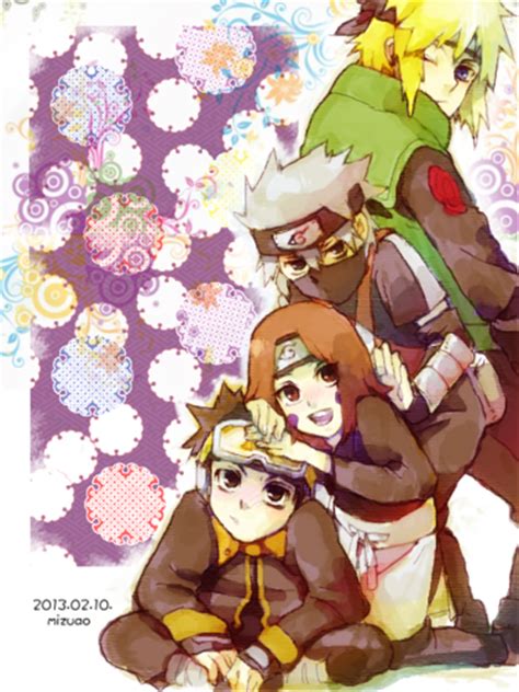 Obito Uchiha Rin And Kakashi Hatake Team Minato Fan Art 37483398