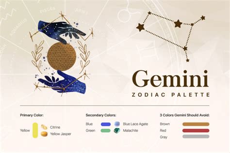 Discover The Lucky Colors That Represent The Gemini Zodiac Sign