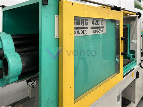 Máquina de moldeo por inyección de 100t ARBURG 420 C ALLROUNDER 1000