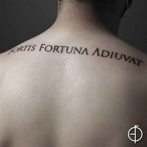 Best Fortis Fortuna Adiuvat Tattoo Ideas You Have To See To Believe