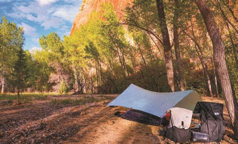 DIY Tarp Tent Building A Shelter In The Wilderness DailyHikingBlog