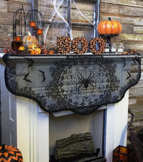50 Great Halloween Mantel Decorating Ideas