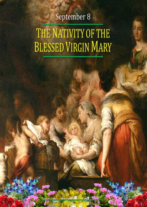 The Nativity Of The Blessed Virgin Mary Th September Prayers And