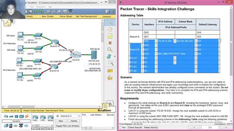 8 4 1 2 Packet Tracer Skills Integration Challenge YouTube