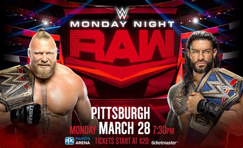 Wwe Monday Night Raw Ppg Paints Arena