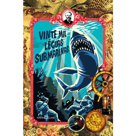 Livro Vinte mil léguas submarinas Submarino