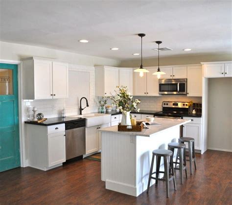 L Shaped Kitchen With Island Plans Image To U