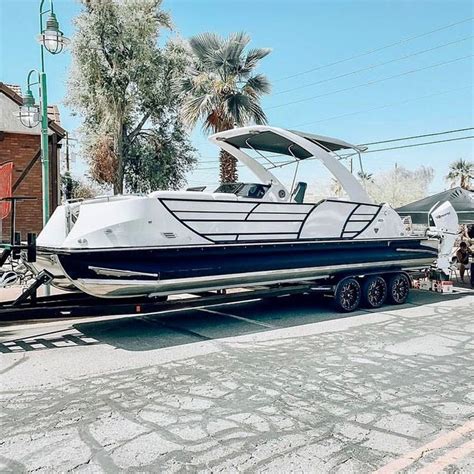 Mmelancho Ft Sporty And Lightweight Aluminum Fishing Pontoon Boat