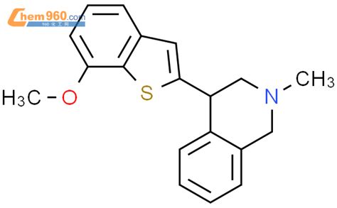 877246 61 2 Isoquinoline 1 2 3 4 Tetrahydro 4 7 Methoxybenzo B Thien 2