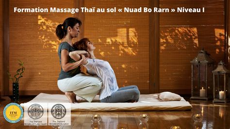 Formationmrauk Ufr Formation Massage Thaï Au Sol Nuad Bo Rarn Niveau 1