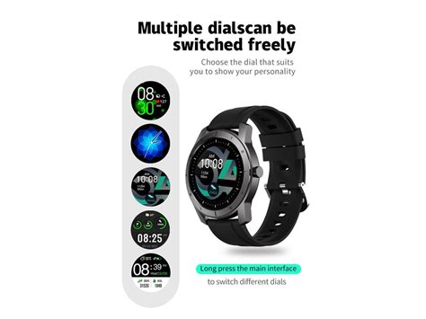 Smartwatch CHRONUS Masculino À Prova de Água Chronus Preto Worten pt