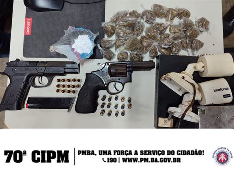 PERSEGUIÇÃO POLICIAL TERMINA APREENSÃO DE ARMAS E DROGAS EM SERRA
