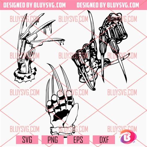 Freddy Kruegers Glove SVG Freddy SVG Freddy Krueger SVG Nightmare