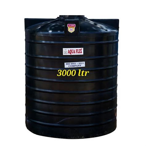 Aqua Flex Litre Black Double Layer Water Tank At Rs Litre In