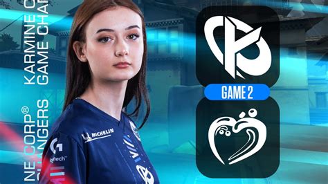 KARMINE CORP Vs WATER NOS JOUEUSES SONT ON FIRE DANS CE MATCH Game 2