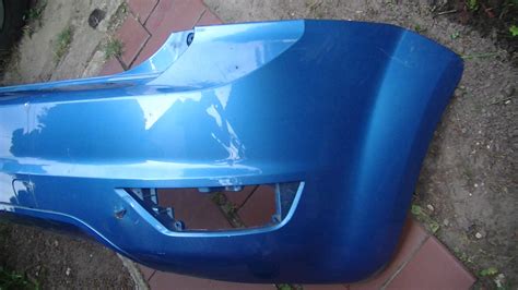 Zderzak Tylny Ford Focus Mk2 Lift 2008 2009 Lak Q8 2011 2010 Niebieski