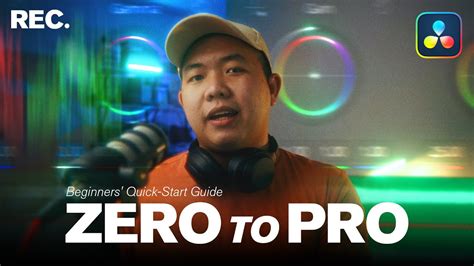 DaVinci Resolve 18 Tutorial Beginners Quick Start Guide KH YouTube